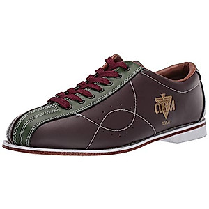 Cobra Bowling Products Mens TCR3L Cobra Rental Bowling Shoes LacesBrown/Green 5