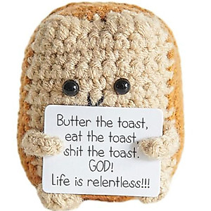 Handmade Emotional Support Crochet Pickled Cucumber Gift, Cute Pickled Cucumber Knitting Doll, Christmas Pickle Ornament (3pcs-e)