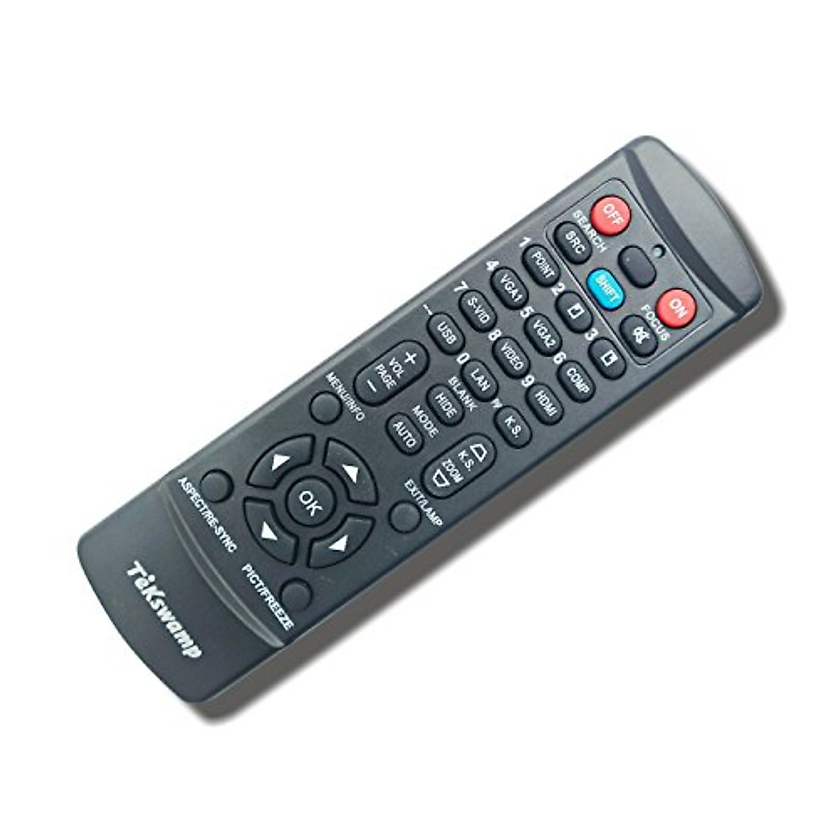 TeKswamp Video Projector Remote Control for Hitachi CP-SX635