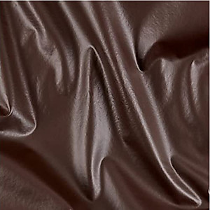 Plastex Faux Leather Galaxy Vinyl, Brown 5 Yards