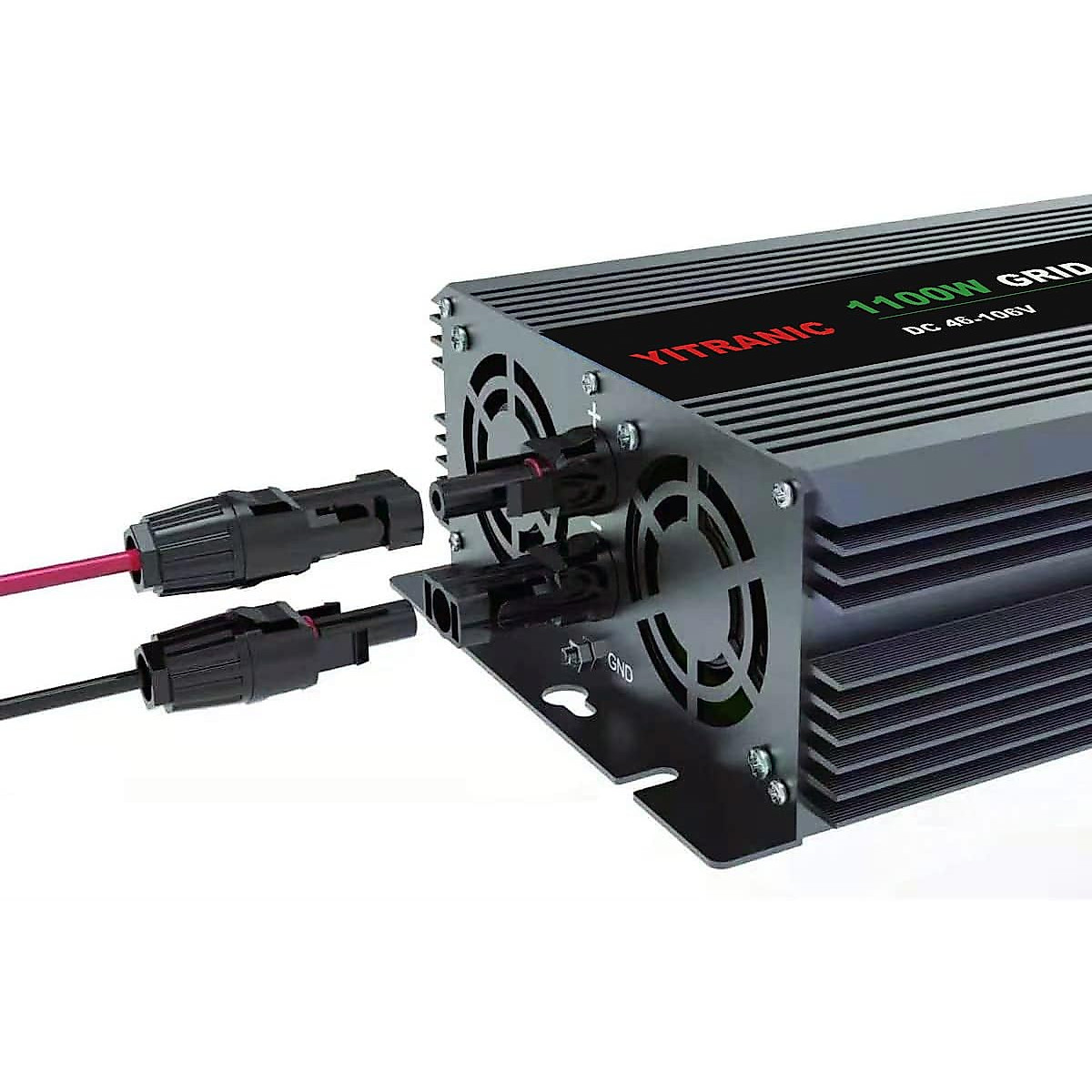 YITRANIC 1100 Watt Grid Tie Solar Inverter DC 46V - 114V to AC 110V 120V 60Hz with MPPT Function