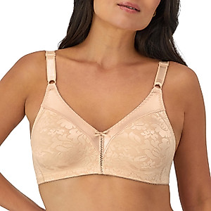 Bali Women's Double Support Spa Closure Wire-Free Bra, Soft Taupe, 40C
