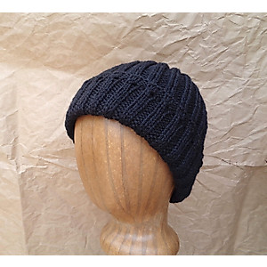 Women's Knit Hat, Pure Wool, Watch Cap Beanie, Teen Girls Warm Cap