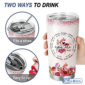 Christian Gifts For Women - Faith Based Gifts , Encouraging Gifts For Women, Biblical Gifts, Spiritual Gifts For Mom, Inspirational Religious Gifts For Women Best Friend Sisters, Christian Tumblers