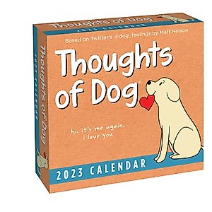 Thoughts of Dog 2023 Day-to-Day Calendar