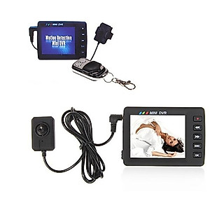 Toworld18 2.5" LCD Angel Eye Portable Mini Video Recording System Button DVR Video Recorder Camera KS-650M