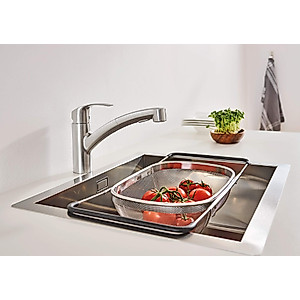 Grohe 30306DC0 SuperSteel Eurosmart Single-Handle Pull-Out Sprayer Kitchen Faucet
