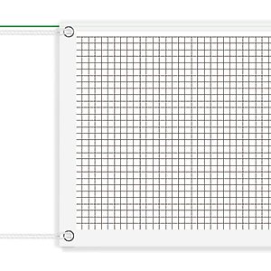 Professional Badminton Net Outdoor with Aircraft Wire Rope, 20 FT x 2.5 FT Outdoor Badminton Tournament Net for Garden Schoolyard Backyard