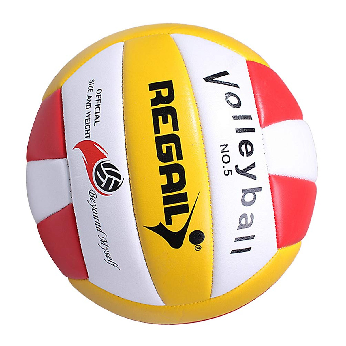 BESPORTBLE Standard Volleyball PU Volleyball Soft Sport Ball for Training Games Outdoor Red