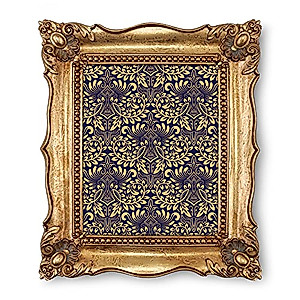 SIMON'S SHOP 8x10 Picture Frame Baroque Picture Frames 8x10 Vintage Photo Frames 10 x 8 in Bronze