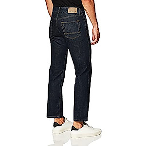Nautica mens Straight Light Cross Hatch jeans, Marine Rinse, 36W x 32L US