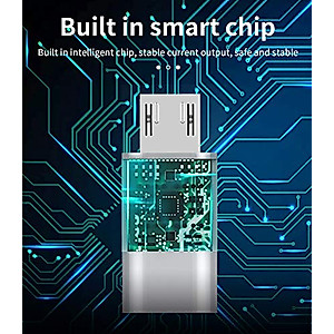 3Pack,Compatible for Lightning Female to Micro USB Male Adapter for Apple Compatible with iPhone 7 8 Plus x xr xs 11 12Mini pro for Ipad Power Connector Samsung Galaxy S7 S6 Edge,Nexus 5,LG Converter