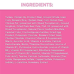 IAMS PROACTIVE HEALTH Adult Sensitive Digestion & Skin, Dry Cat Food with Turkey Cat Kibble, 6 lb. Bag