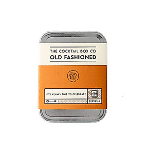 Old Fashioned Cocktail Kit - The Cocktail Box Co. Premium Travel Cocktail Kits | Old Fashioned Kit, Muddler, Cocktail Sugar Cubes, Bitters for Cocktails | Old Fashioned Bar Mixology, Old Fashioned Mix