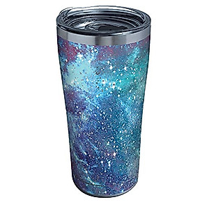 Tervis Purple Galaxy Triple Walled Insulated Tumbler Travel Cup Keeps Drinks Cold & Hot, 20oz, Stainless Steel