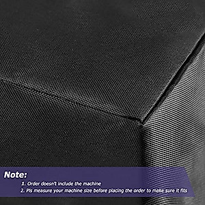 PASONIKA Coffee Maker Cover, Dustproof Appliances Cover, Black