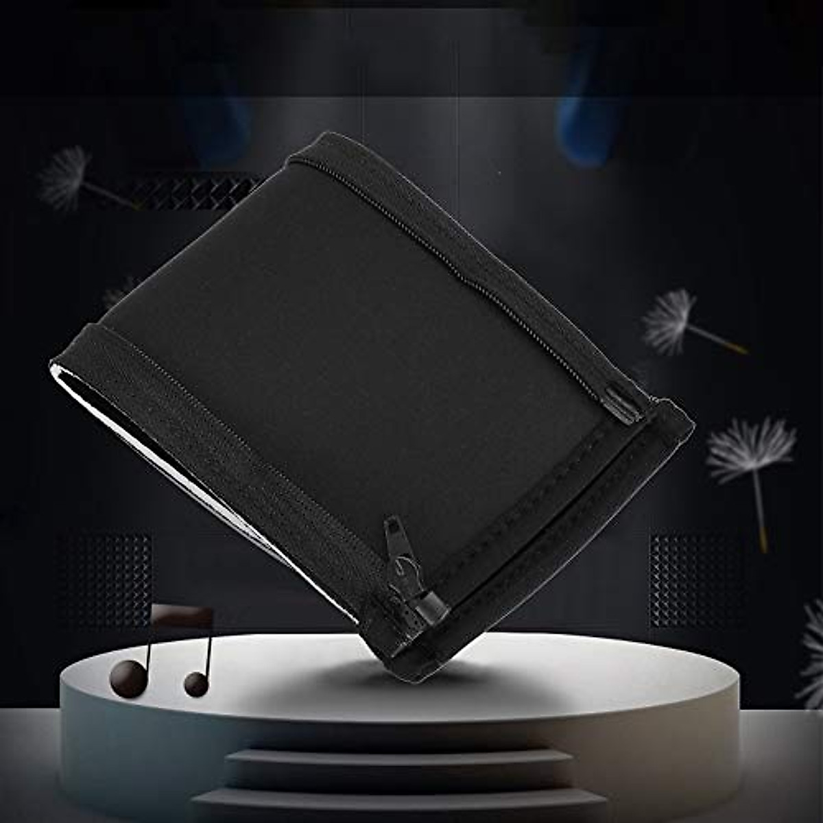 Headphone Headband Cover Headphone Pad Headband Replacement Headset Cushion Soft Earphone Pad Cover, Protect Headphone Beam, for Iron Triangle M50 Headphone (Black)