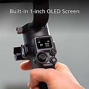 DJI RSC 2 - 3-Axis Gimbal Stabilizer for DSLR and Mirrorless Camera, Nikon, Sony, Panasonic, Canon, Fujifilm, 6.6 lb Payload, Foldable Design, Vertical Shooting, OLED Screen, Black