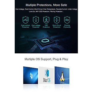 Waveshare Industrial Grade Multifunctional USB HUB Extending 3X USB Ports + 100M Ethernet Port Suitable for Industrial/Office Environments Requiring Higher Level Device and Network Connection