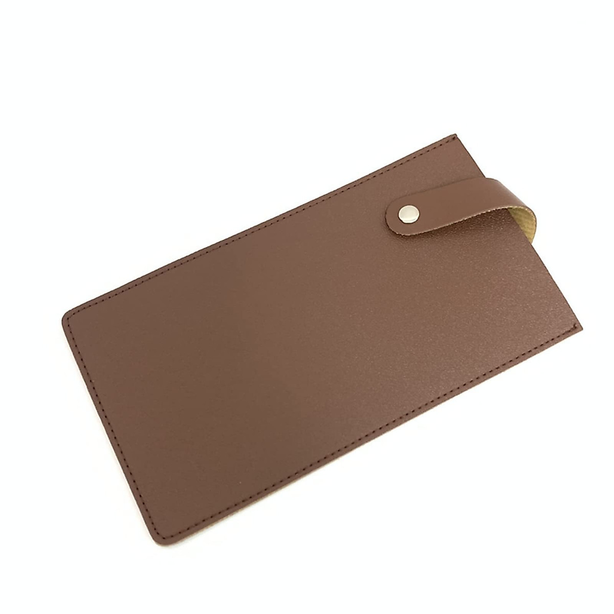 Sanseenia PU Leather Knife Sheath, Durable Meat Cleaver Sheath, Waterproof Chef Knife Edge Guards & Cleaver Covers, Kitchen Wide Knife Protectors (Brown)