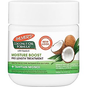 Palmer's Coconut Oil Formula Moisture Boost Pro Length Hair & Scalp Treatment, 6.7 Ounce