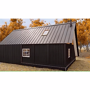 Generic Metal roofed Container House, Customized, HF-20231205