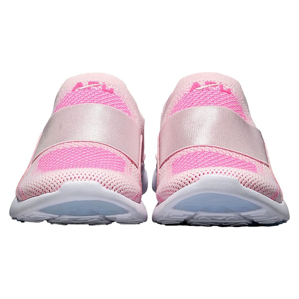 Athletic Propulsion Labs Women's Techloom Bliss Shoe, Bleached Pink/Fusion Pink/White, 8
