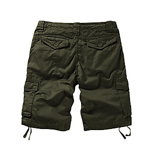 Match Men's Comfort Cargo Short (Label size L/32 (US 30), 3058 Army green)