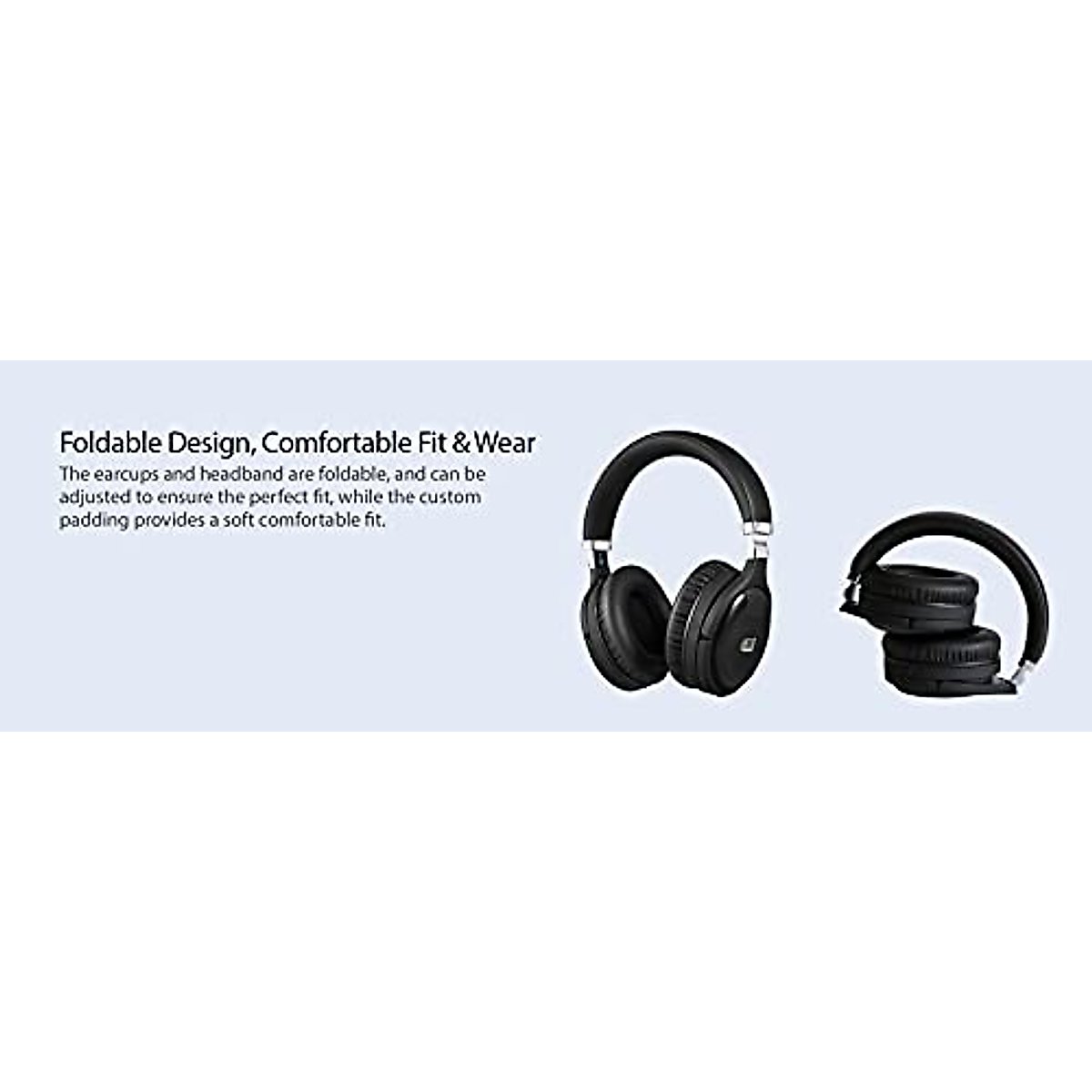 Bluetooth Active Noise Cancellation Headphone with Build in Microphone