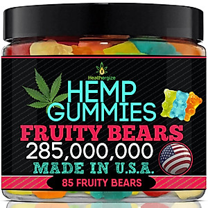 Hеmр Gummies Premium Gummy Bears-Natural Organic Pure Hеmр Oil Infused-Great Party Edible Candy-for Peace and Relaxation, Discomfort, Muscles, Joints-Made in USA