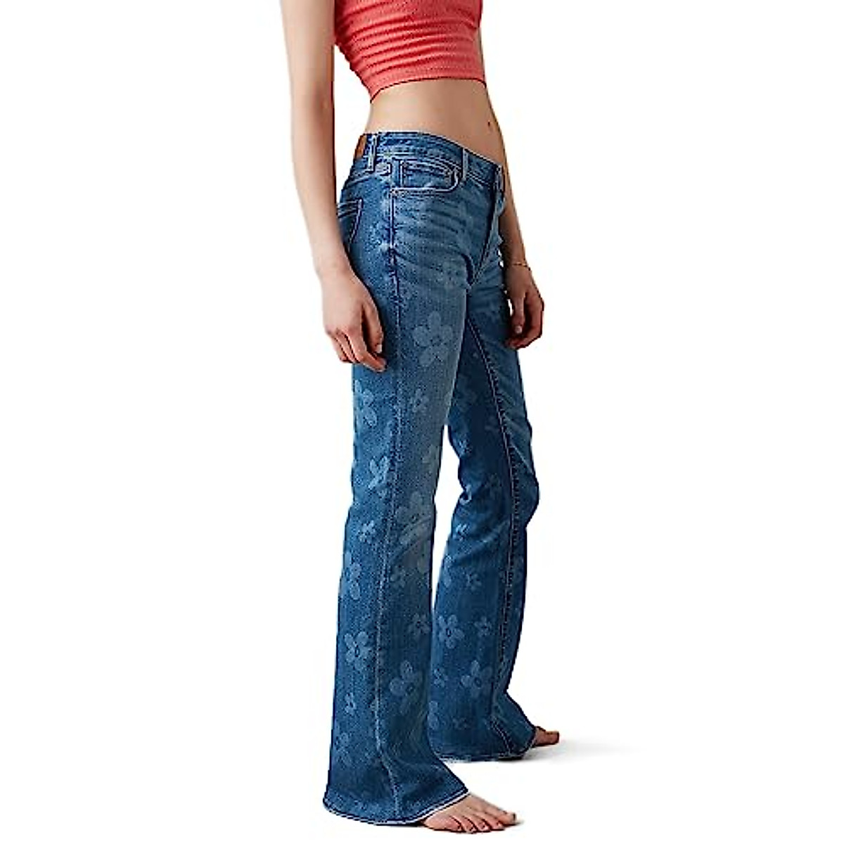 American Eagle x The Summer I Turned Pretty Low-Rise Flare Jean Blue