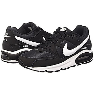 NIKE Women's Low-Top Sneakers, Schwarz (Black/White 021), 10