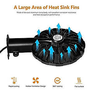 XESEGEIP LED Barn Light, 100W Dusk to Dawn Outdoor Lighting 10000lm 5000K Daylight IP65 Waterproof Outdoor Security Lights for Garage Yard Warehouse, Commercial Street & Area Lighting