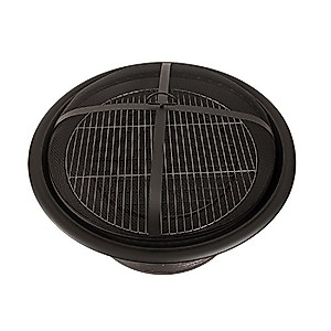Pleasant Hearth OFW717RC Palmetto Fire Pit with Cooking Grid