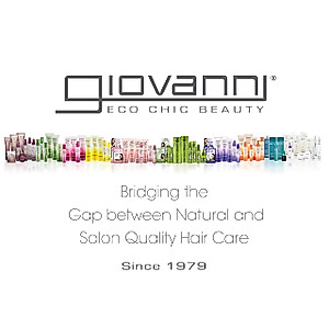 GIOVANNI 50:50 Balanced Hydrating Clarifying Shampoo, 33.8 oz. Leaves Hair pH Balanced & Clean, Ideal for Over-Processed, Stressed Hair, Can Use Daily, Sulfate & Paraben Free (Pack of 1)