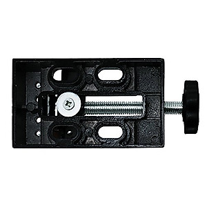 Yakamoz Universal Mini Drill Press Vise Clamp Table Bench Vice for Jewelry Walnut Nuclear Watch Repairing Clip On DIY Sculpture Craft Carving Bed Tool