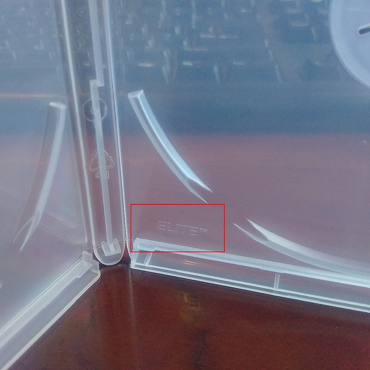 Viva Elite New 5 Clear Blu-Ray Double Case Box 12.5 mm Standard Size WITH Logo Hold 2 Discs