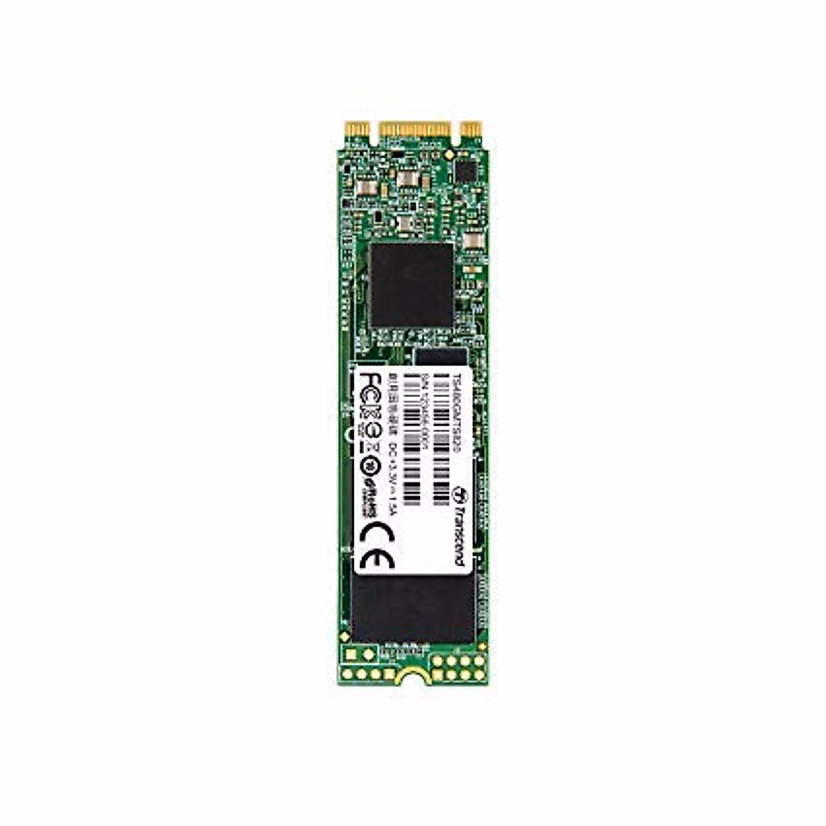 Transcend TS480GMTS820S 480GB M.2 SATA III 6GB/S SSD MTS820S 3D TLC Flash 80mm Form Factor