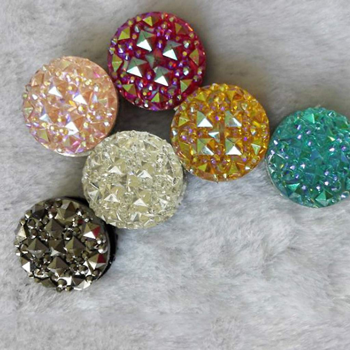 MOMOJIA 12 Pcs/Set Exotic Muslim Lady Women Strong Magnet Scarf Buckle Collar Clip Multifunction Brooch Head Accessories Jewelry