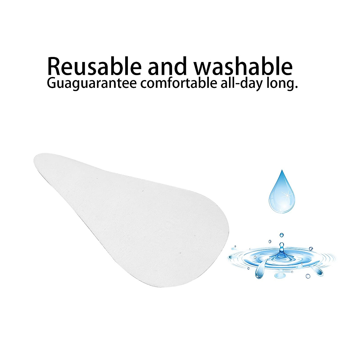 Camel Toe Concealer, Reusable Invisible Adhesive Silicone Camel Toe Guard Traceless Adhesive Camel Toe Pads for Women Leggings, yoga Pants, Bikini, swimsuit(Single chip single large size)