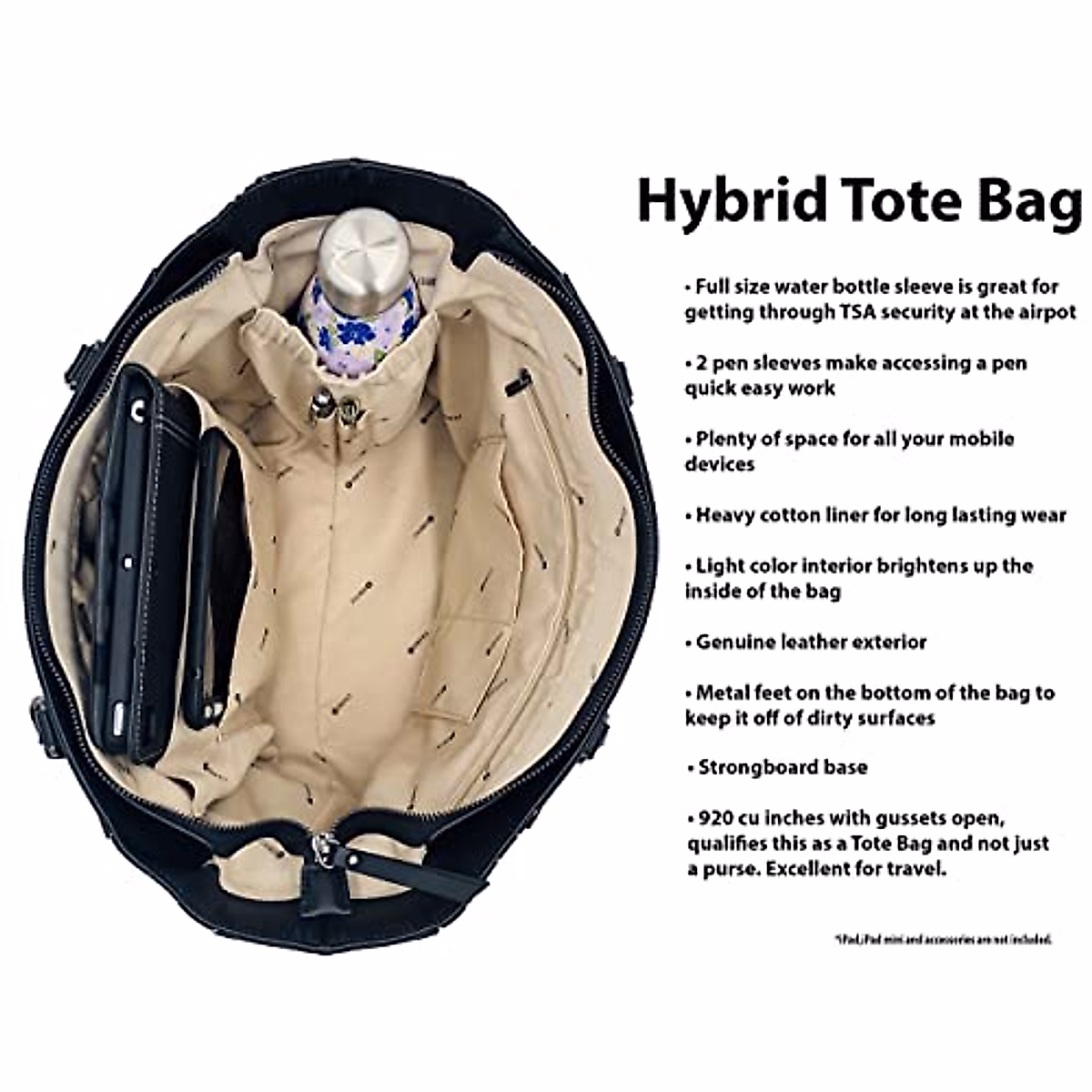 StayFly Aviation Handbag for Women – Leather Women's Handbag with Airplane Print – Large Storage Capacity – Stylish Women Bag for Travel, Flight