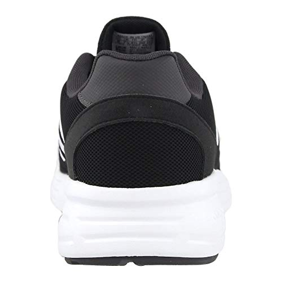 adidas Men's CF Revolver Running Shoe, Black/White/Utility Black, 11.5 Medium US