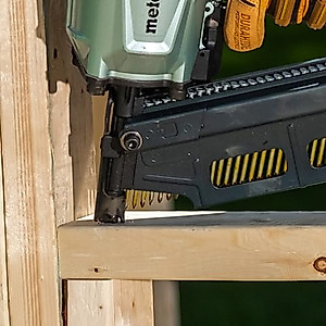 Metabo HPT Pneumatic Framing Nailer + 18V Impact Driver Pro Bundle Kit, 3-1/4-Inch Framing Nailer with BONUS 18V Triple Hammer Impact Driver Kit, KNR83A5(S)