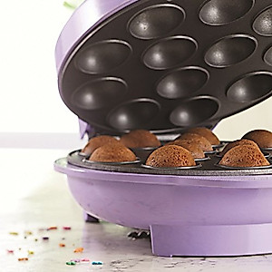 Brentwood Cake Pop Maker Non-Stick, 12, Purple