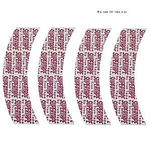 AYIBO Lace Front Wig Tape Double Sided Strong Hold Clear Lace Tape Waterproof - 36pcs