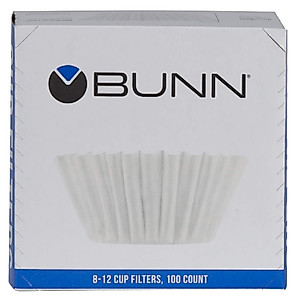 BUNN 8-12 Cup Coffee Filters, 6 each, 100ct