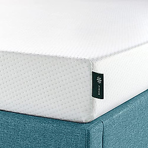 Zinus 6 Inch Green Tea Memory Foam Mattress / CertiPUR-US Certified / Bed-in-a-Box / Pressure Relieving, Narrow Twin