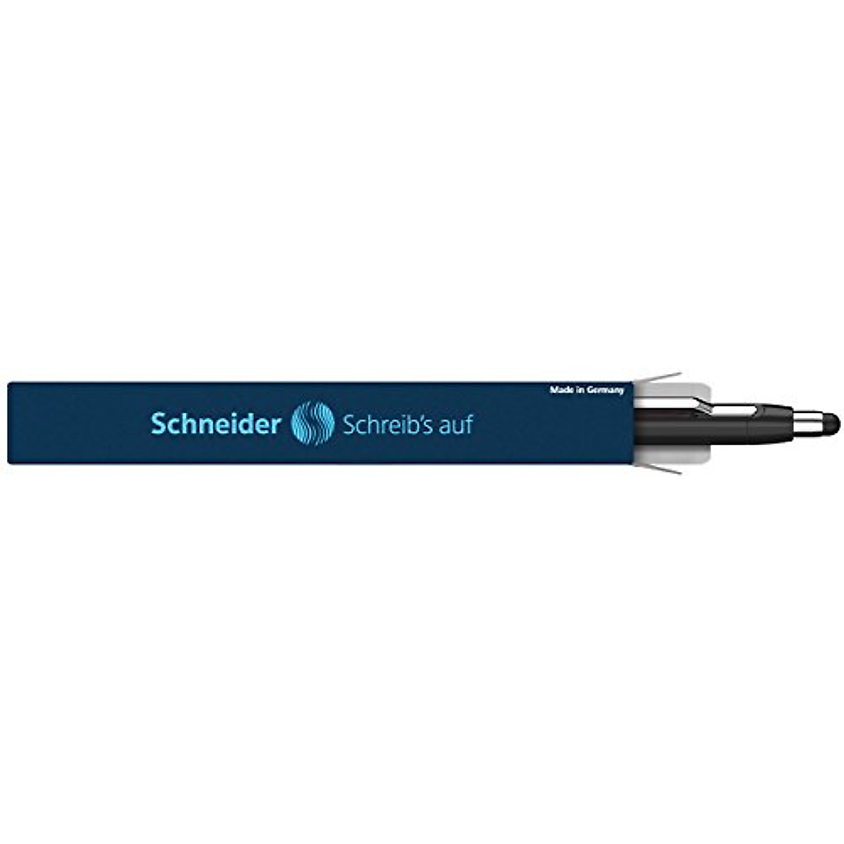 Schneider Slider Epsilon Touch Stylus/Ballpoint Pen, Black/Pink Barrel, Blue (138704)