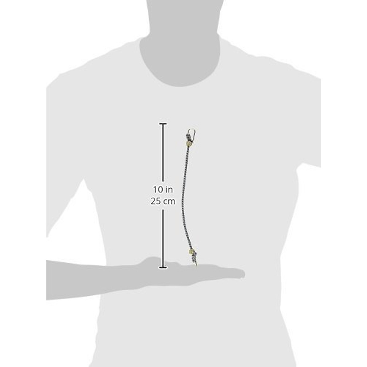 Keeper Corporation 06053-10 Mini Bungee Cord Jar, 20 Count (1 Pack)