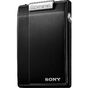 Sony Cybershot DSC-T100 8.1MP Digital Camera with 5x Optical Zoom and Super Steady Shot (Black)